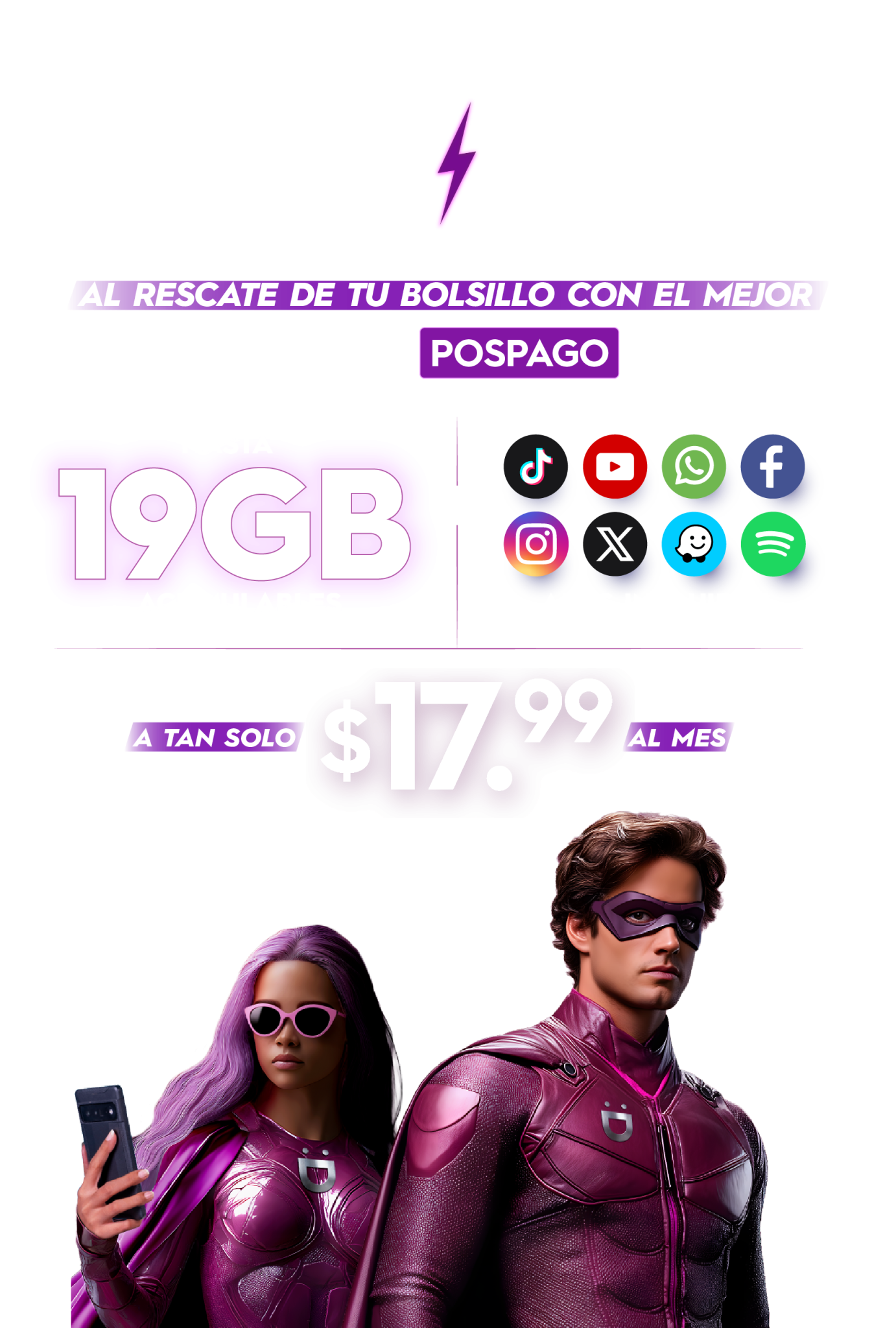 CONTRATÁ TU PLAN POSPAGO HOY